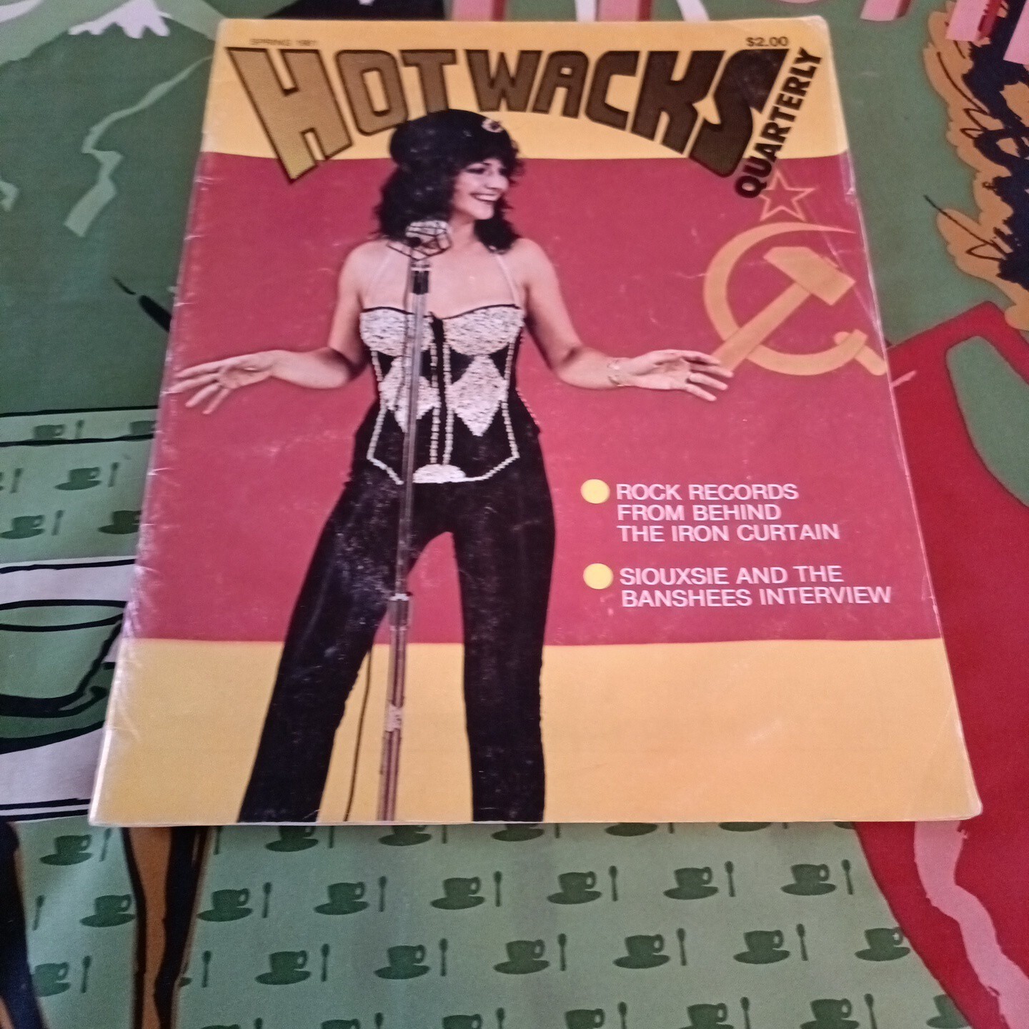 Hot Wacks Quarterly - No 6 Spring 1981 Siouxsie & Banshees Carol ...