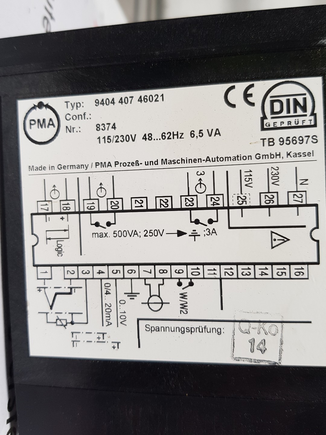 Tb 40 PMA TB40 used 9404 407 46021 S. BILDER 940440746021 | eBay.de