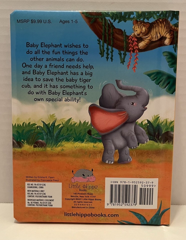 Baby Elephant’s Big Idea by Emma K. Fawn (Children’s Board Books, 2021 ...