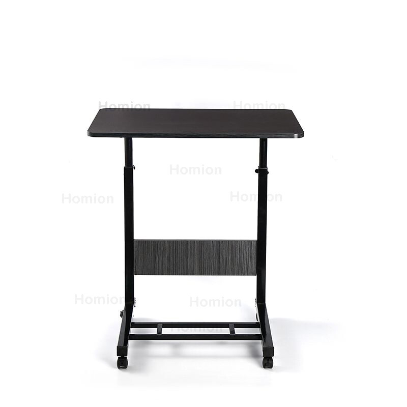 Adjustable Portable Computer Laptop Table Desk Stand Bed Tray Wheels ...