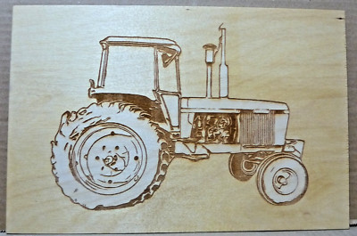 Wood Farm Tractor Wall Hanging Plaque-Art-Decoration Engraved | eBay