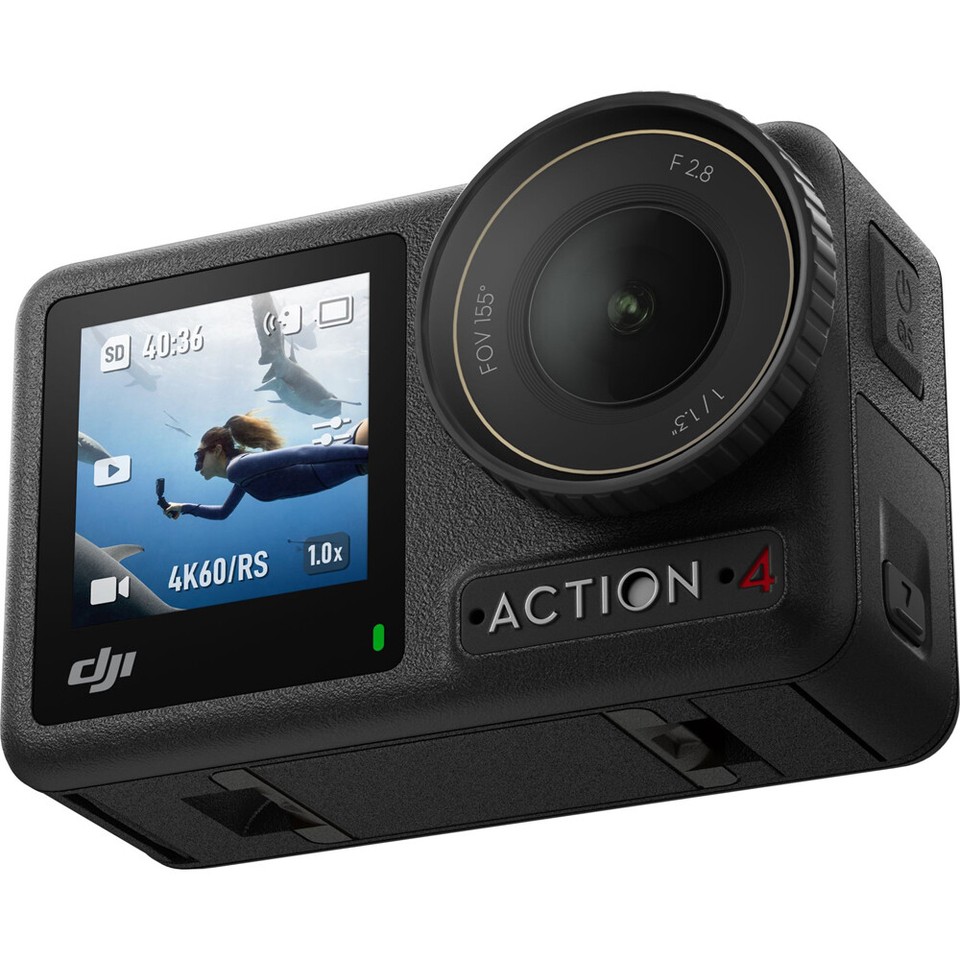 DJI Osmo Action 4 Standard Combo - 4K/120fps Waterproof Action Camera ...