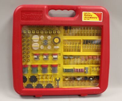 Storehouse 249 Piece Rotary Tool Accessory Set - 93243 - New | eBay