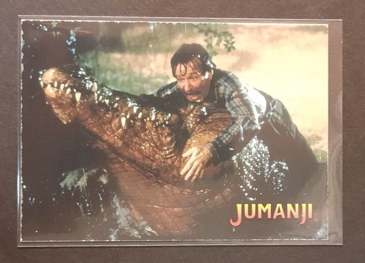 JUMANJI Trading Cards Robin Williams Promo Card #S1 Skybox 1995 | eBay