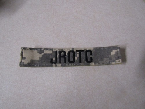 MILITARY PATCH HOOK AND LOOP ACU DIGITAL NAME TAPE US ARMY JROTC | eBay