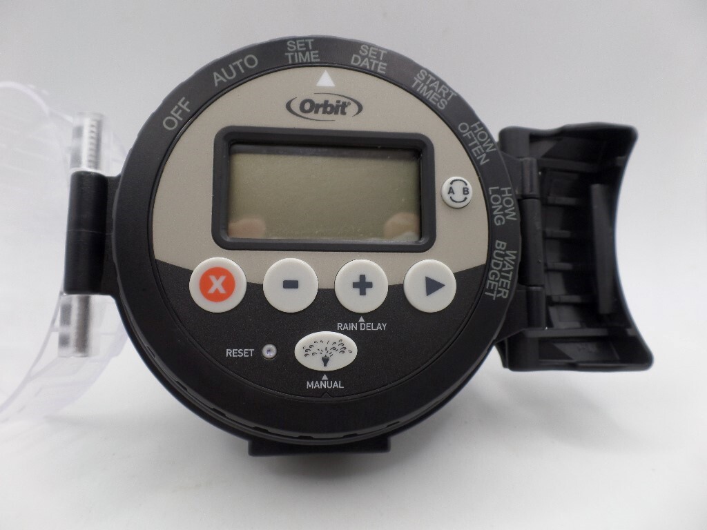 ORBIT 57865R BATTERY OPERATED IRRIGATION CONTROLLER OPERATE UP TO 4 ...
