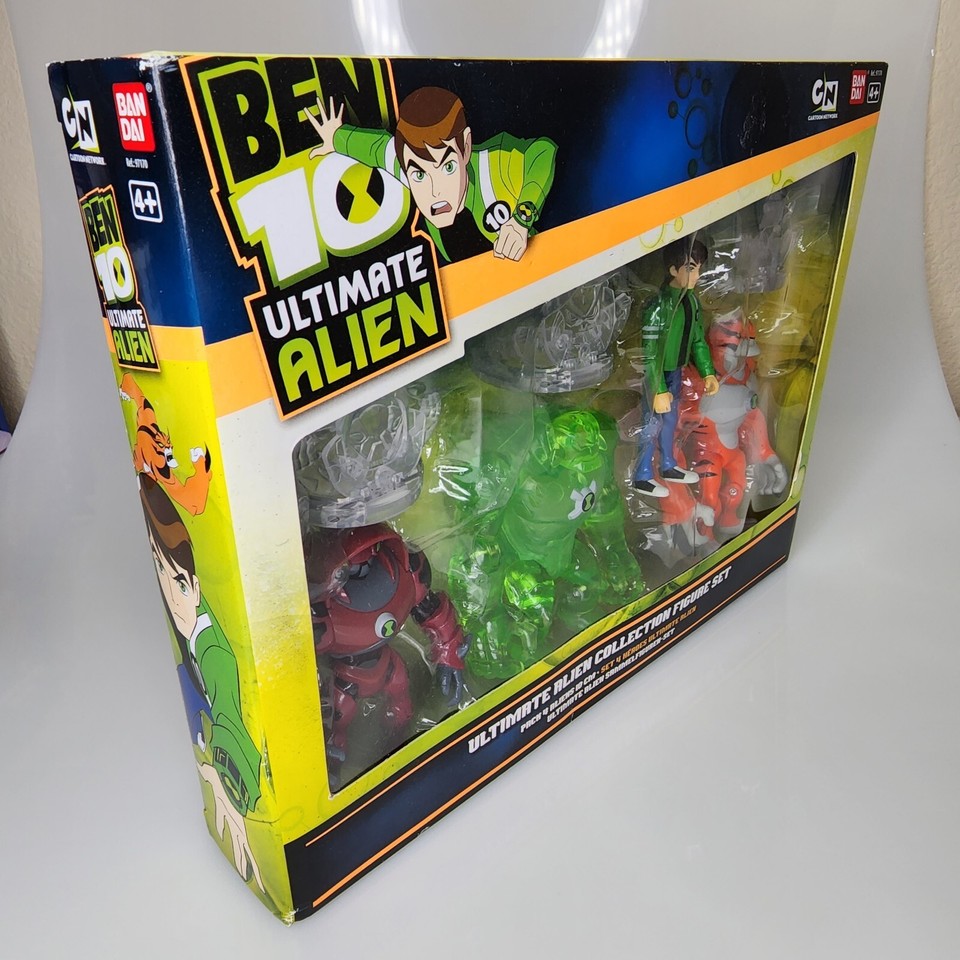 Ben 10 Ultimate Alien Collection Figure Set - Ultimatrix Discs SUPER ...