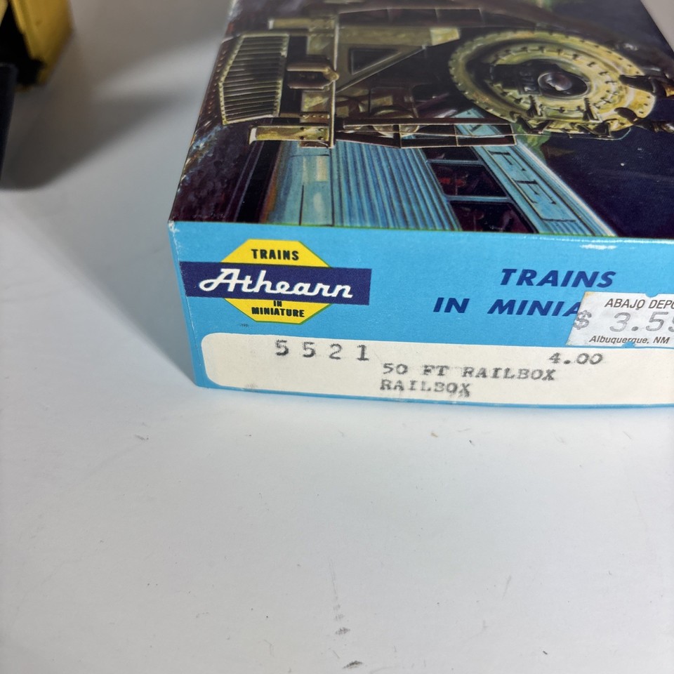 HO Athearn Kit 50' ACF Railbox TTX/Railbox/RBOX 11059 NIB | eBay