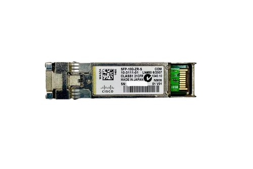 Cisco SFP-10G-ZR-S 10GBASE-ZR SFP+ Transceiver Module for SMF S-Class ...