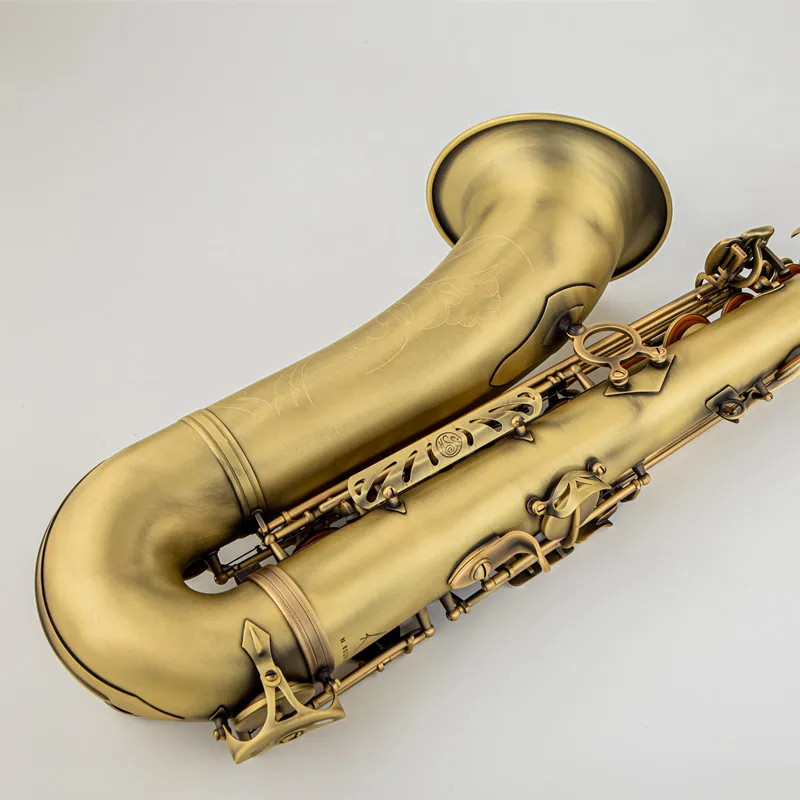 Real Pictures 5*4 Tenor Saxophone Antique Copper B Flat Woodwind ...