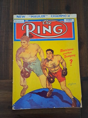 The Ring Magazine December 1952 Rocky Marciano | eBay