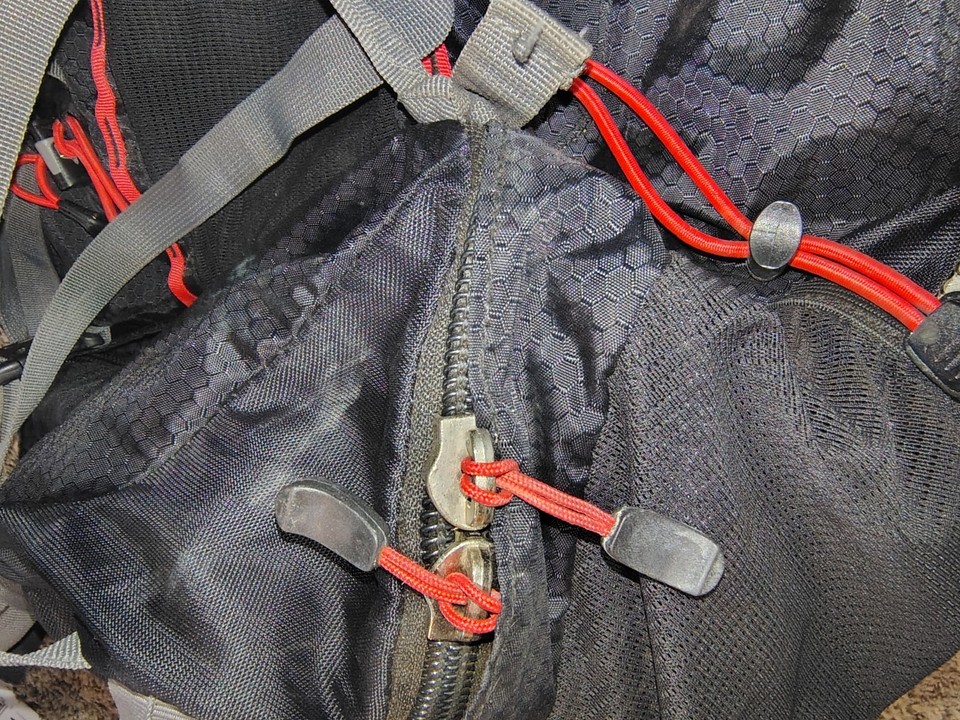 High Sierra Tangent 45 Top-Loading Frame Back Pack Ergo Black Red | eBay