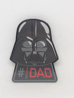 DARTH VADER ThinkGeek Star Wars #1 Dad Pin Disney pin fathers day ...