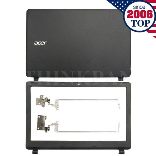 New LCD Back Cover+Bezel+Hinges For Acer Aspire ES1-523 ES1-533 ES1-572 ...