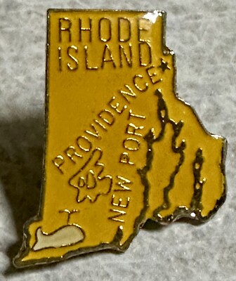 Vintage RHODE ISLAND State Souvenir Lapel Hat Pin [U] | eBay