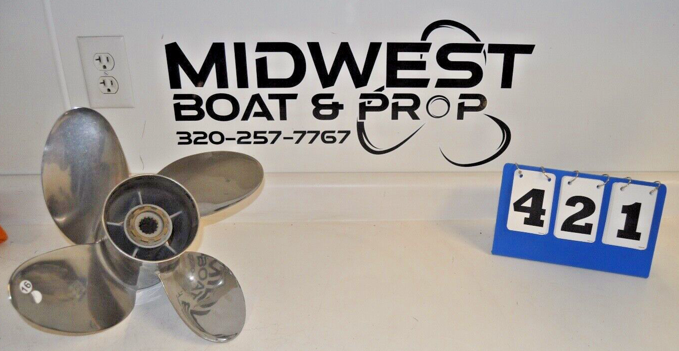 PowerTech CFS4 Series 4 Blade Left Hand 16P Stainless Propeller For ...