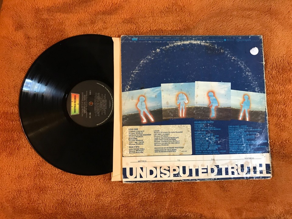 UNDISPUTED TRUTH Lp Method To The Madness 1976 Whitfield WH 2967 disco ...