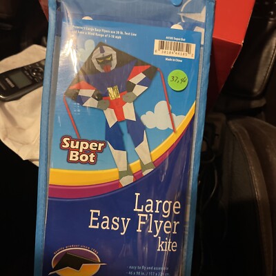 Large Easy Flyer Super Bot Kite 90" 44185 | eBay