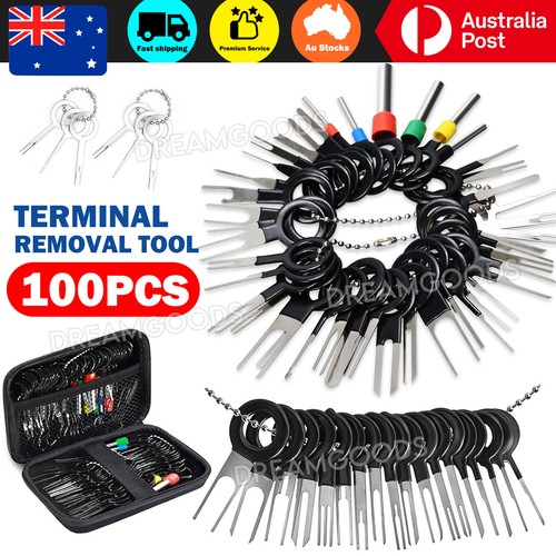 100Pcs Extractor Terminal Removal Wire Tool Pin Car Automotive Plug ...