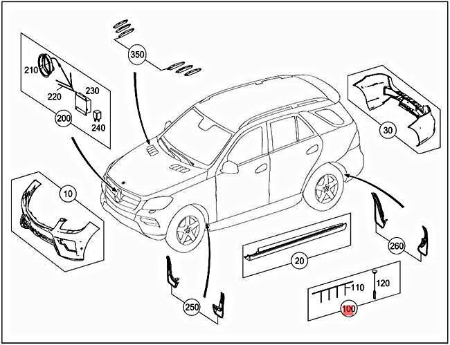 Genuine MERCEDES W166 GLE M-CLASS Led module 1669063403 | eBay