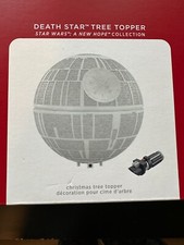 Star Wars Hallmark Death Star Musical Tree Topper