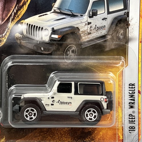 Matchbox Jurassic World Dominion '18 Jeep Wrangler Biosyn Read ...
