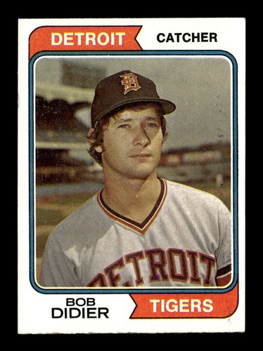 1974 Topps #482 Bob Didier Detroit Tigers EX Baseball Card *G379 | eBay