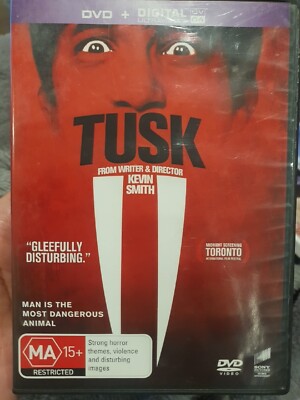 KEVIN SMITH'S TUSK DVD CULT 2014 COMEDY HORROR FILM JUSTIN LONG ...