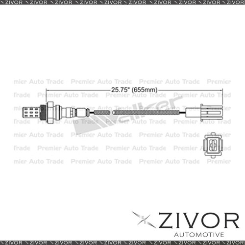 New PAT PREMIUM Pre-Catalytic Oxygen Sensor For Ford Laser KC 1.6 EFi ...