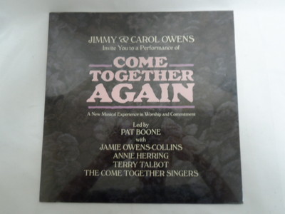 COME TOGETHER AGAIN, JIMMY & CAROL OWENS LP VINYL RECORD 7475-1 572 | eBay