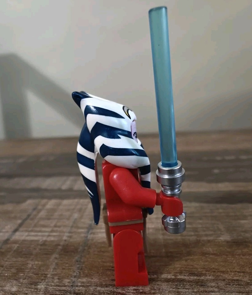 **NEW** LEGO Shaak Ti Jedi Master Minifigure With Custom Torso & Cloth ...