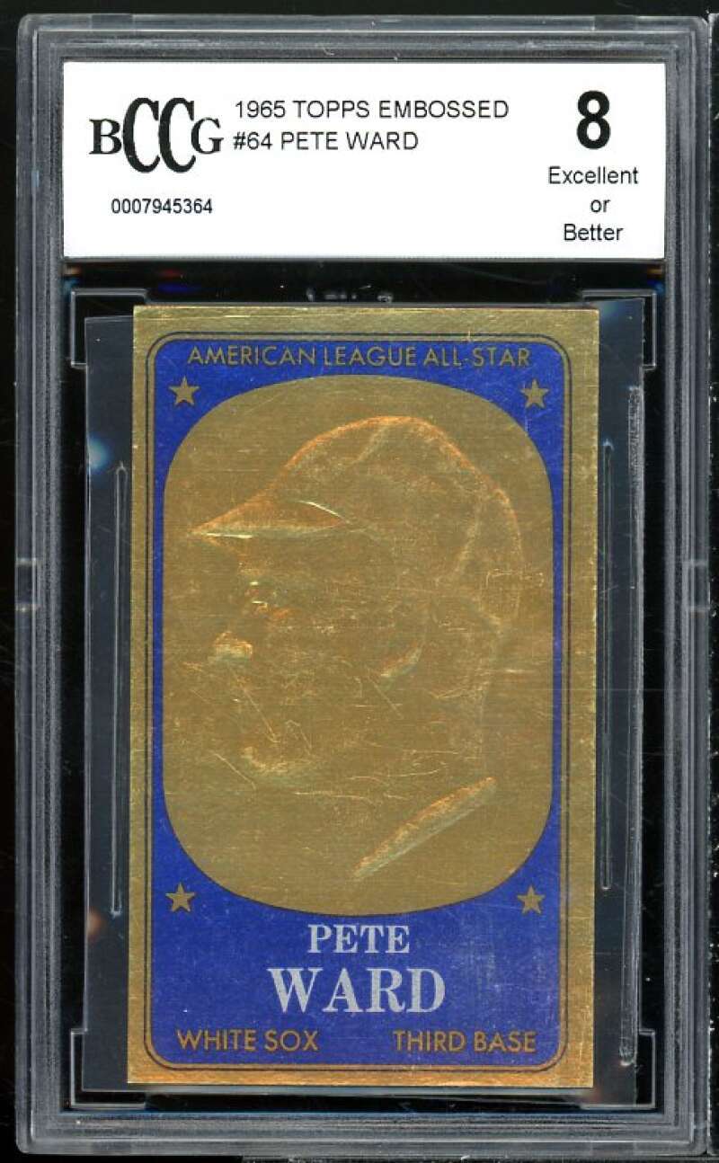 1965 Topps - Embossed Pete Ward #64 for sale online | eBay