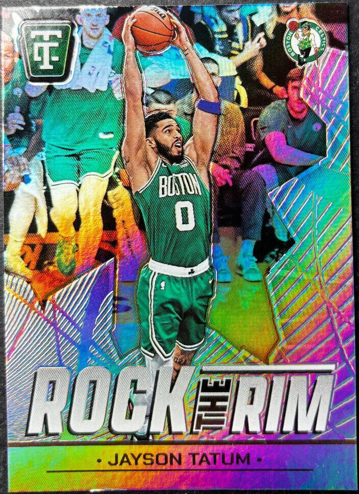 2024-25 Panini Totally Certified - Rock the Rim Jayson Tatum #4 for ...