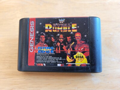 Sega Genesis - WWF Royal Rumble (Good & Tested) - WWE Wrestling Video ...