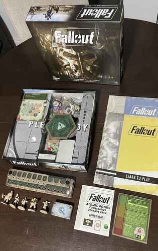 Fallout Board Game w/ Atomic Bonds Expansion LN+ | eBay