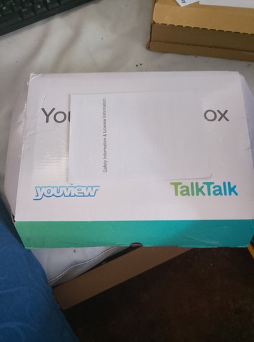 TalkTalk YouView Huawei DN360T Freeview box + Power + HDMI + Remote New ...