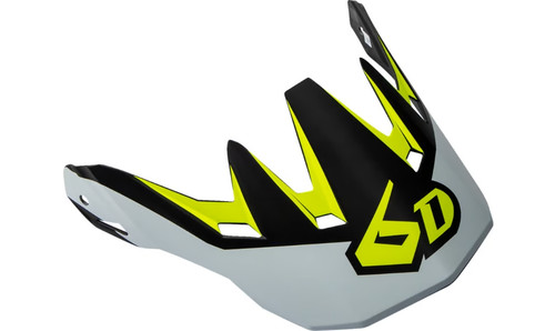 6D Visor for ATR-2 Youth Helmet - Drive Neon Yellow Motorcycle ATV/UTV ...