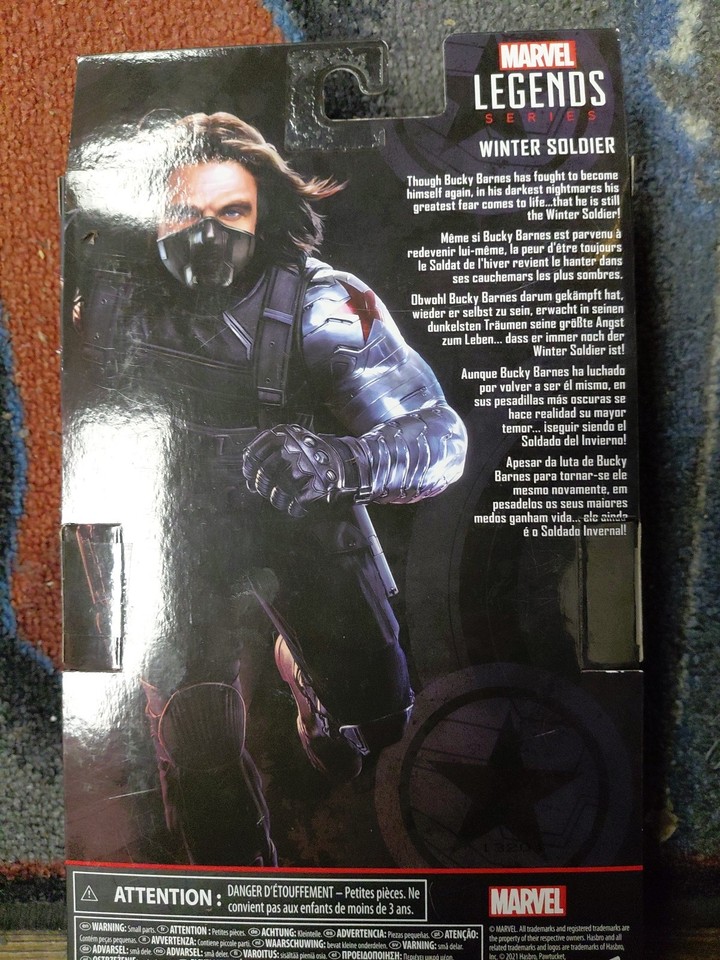 Marvel Legends Falcon And The Winter Soldier Flashback Winter Soldier ...