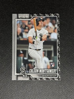 2026 Topps Series 1 Colson Montgomery RC #157 Team Border Variation | eBay