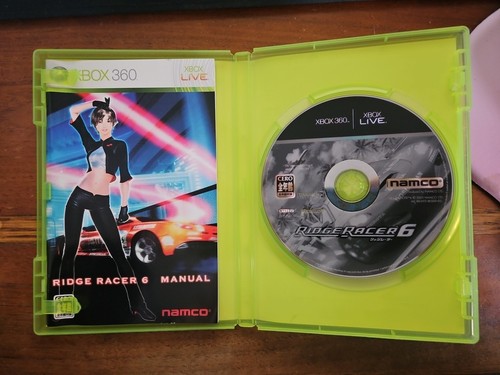 Ridge Racer 6 Xbox 360 COMPLETE CIB JAPAN JAPANESE JP IMPORT *USA ...