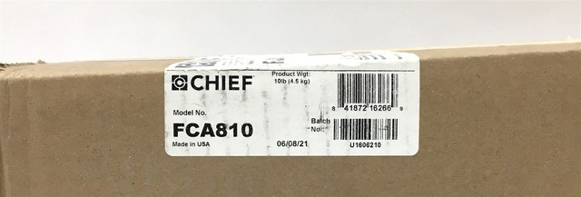 Chief Fusion 8" Above/below Shelf for XL Displays FCA810 for sale ...