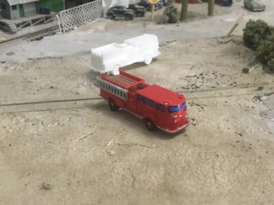 N Scale Fire Truck Engine AMERICAN LAFRANCE 900 4 DOOR ENGINE 3d print ...