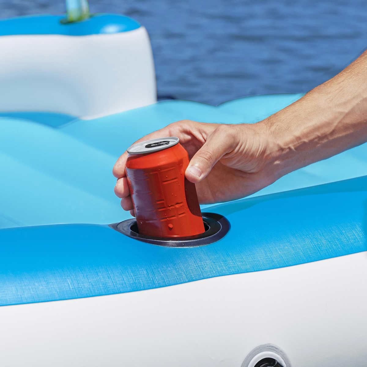 New Tobin Sports Lake Day 6-person Inflatable Party Island | eBay