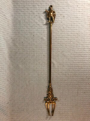 Vintage Mid Century Modern Solid Brass Back Scratcher EC | eBay