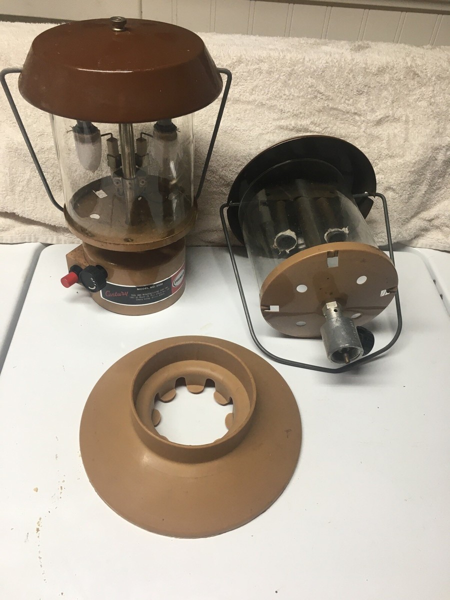 Primus Century Double Mantel Propane Lantern Model 5500 Clam Shell Case