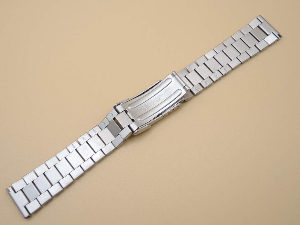 NEW 18MM STAINLESS BRACELET SOLID LINKS TAG HEUER F1 CHRONO CA1210-1215 ...