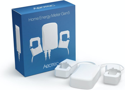 Aeotec by Aeon Labs ZW095 ZW095-A Home Energy Meter Gen5, Small, White ...