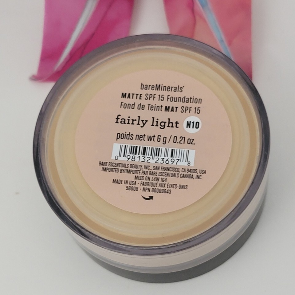bareMinerals MATTE Foundation 6g / 0.21 oz Broad Spectrum SPF 15 PICK ...