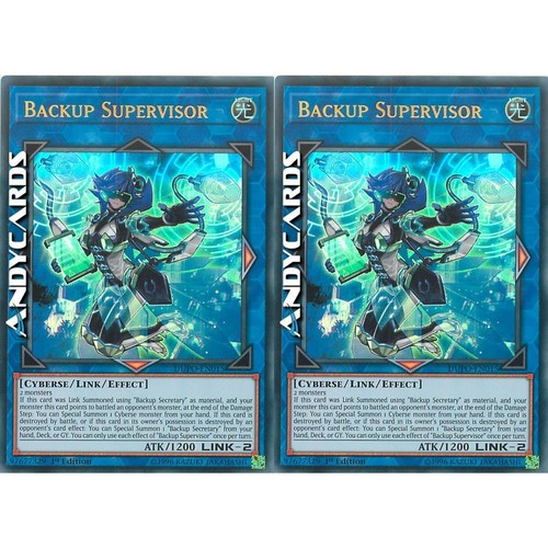 2x BACKUP SUPERVISOR • (Backup Supervisor) • Ultra R • DUPO EN015 ...