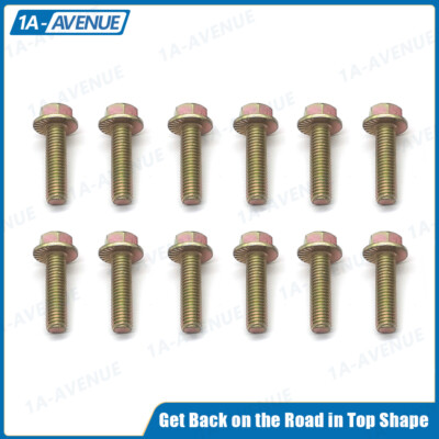 03413B Exhaust Manifold Header Bolts Hardware Kit for Chevy GMC LS1 LS2 ...